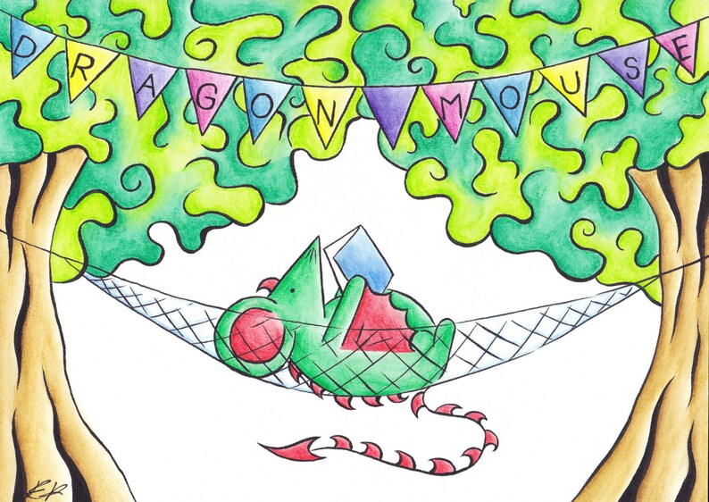 Mythical Mice Postcards pack of 3 - Etsy