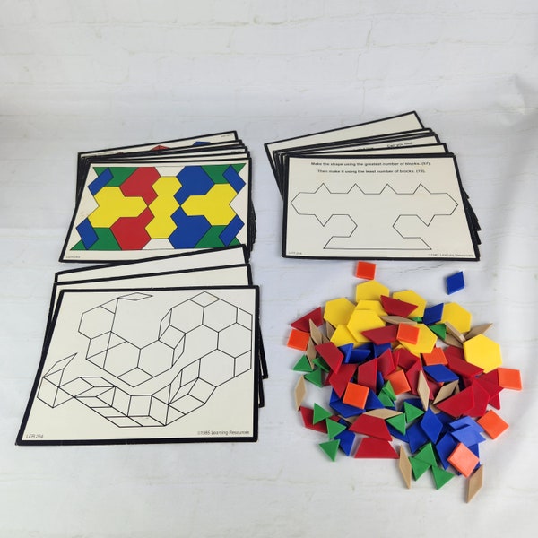 Pattern Blocks - Etsy