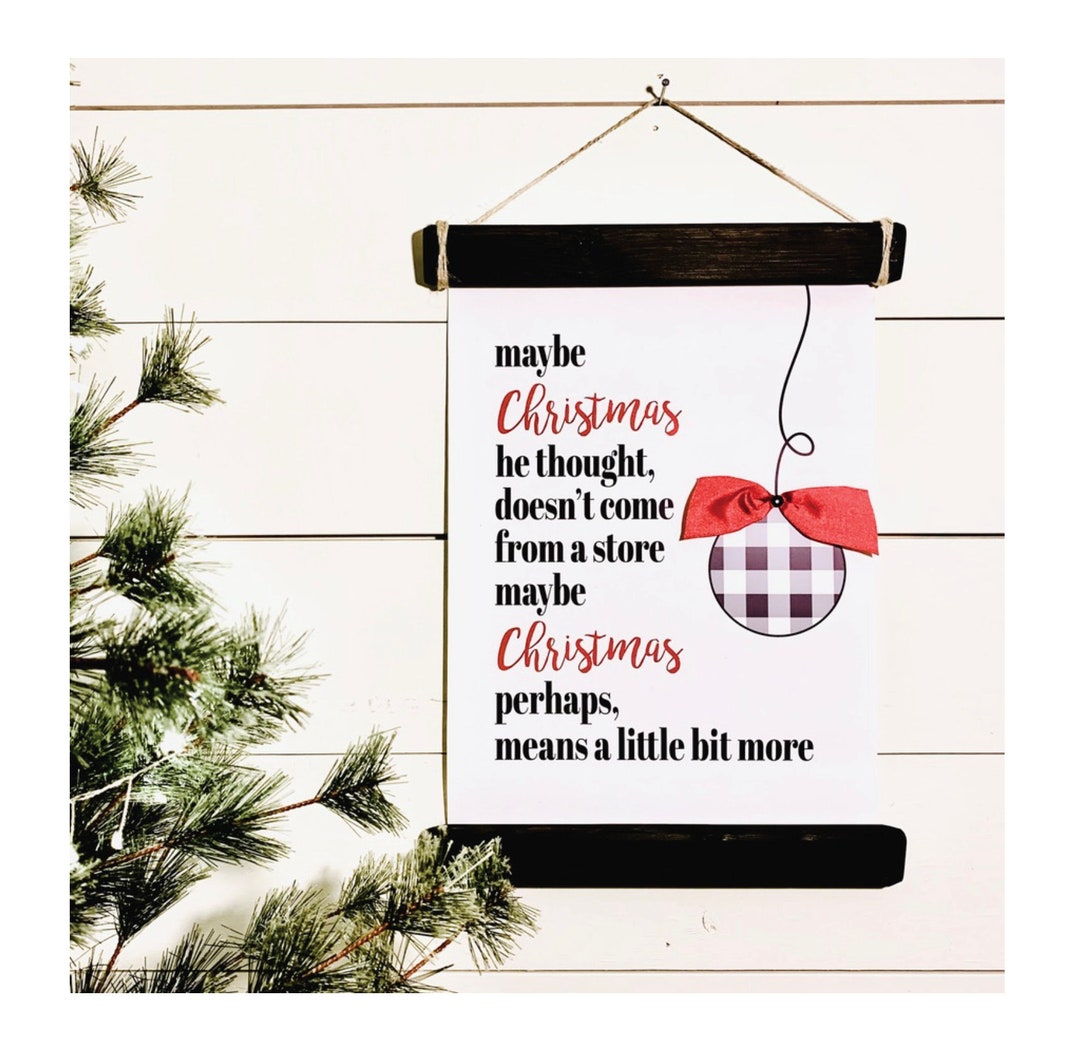 Grinch, Maybe Christmas Perhaps Means a Little Bit More, Grinch ...