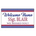 Military Welcome Home Sign Military Welcome Home Banner - Etsy