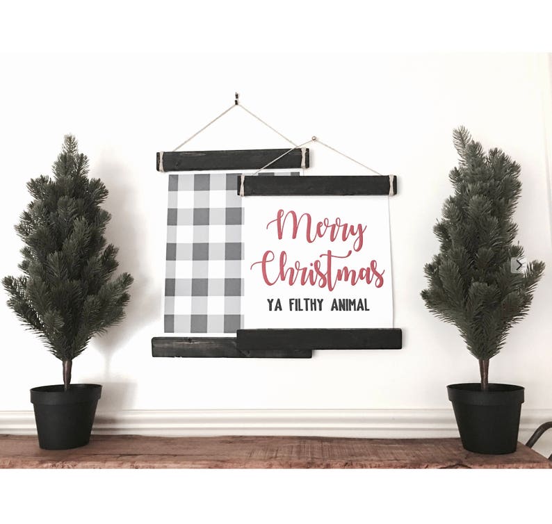 Merry Christmas Ya Filthy Animal Home Alone Quote Home Alone - Etsy