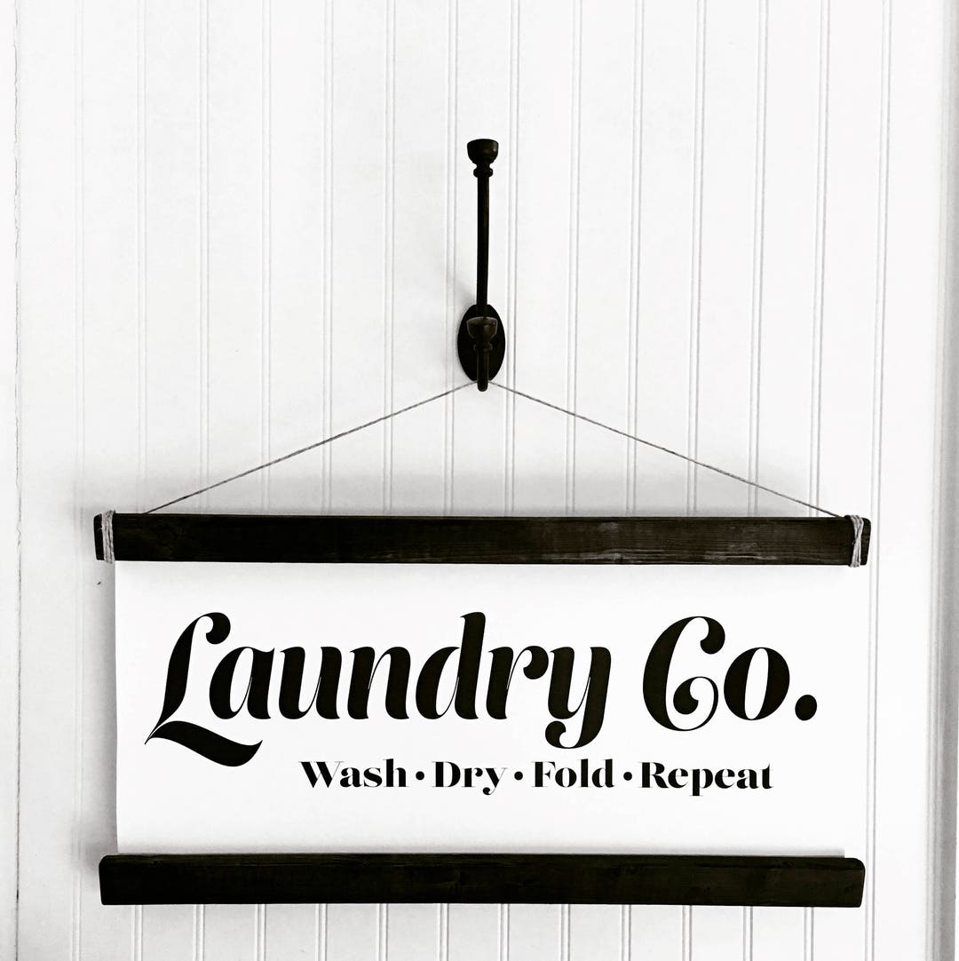 Laundry, Wash Dry Fold Repeat, Laundry Sign, Laundry Room Sign, Laundry ...