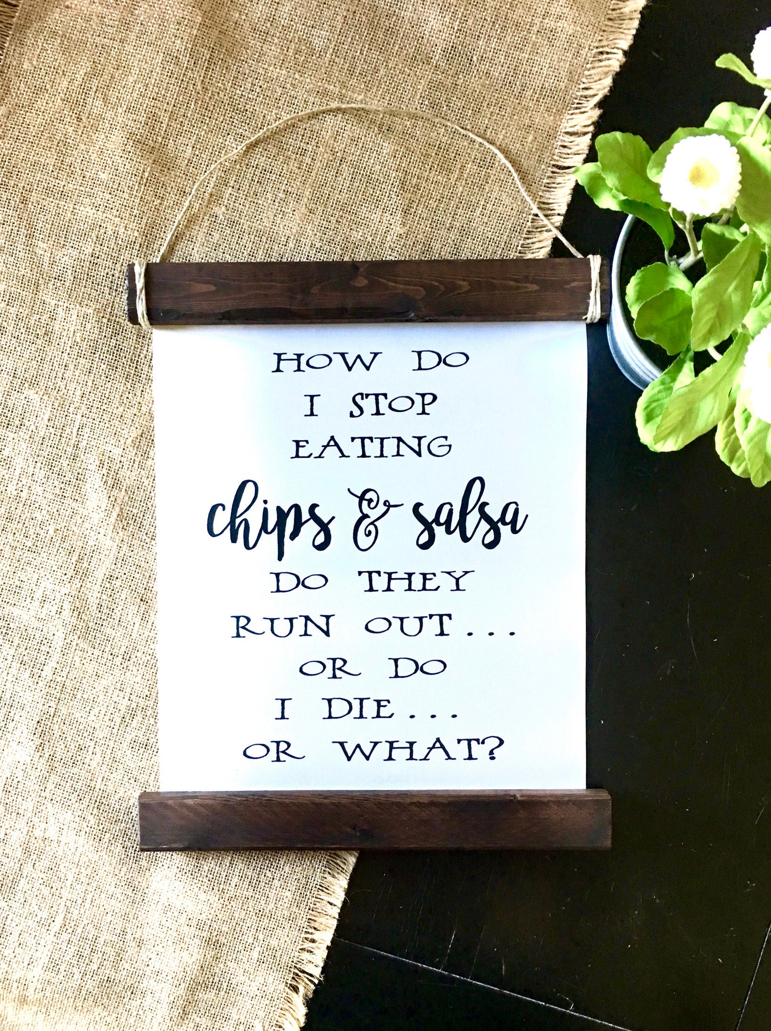 Chips and Salsa Chips and Salsa Sign Farmhouse Sign How Do - Etsy