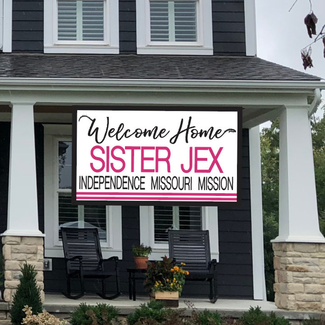 Missionary Welcome Home Banner 9 LDS Missionary Banner | Etsy