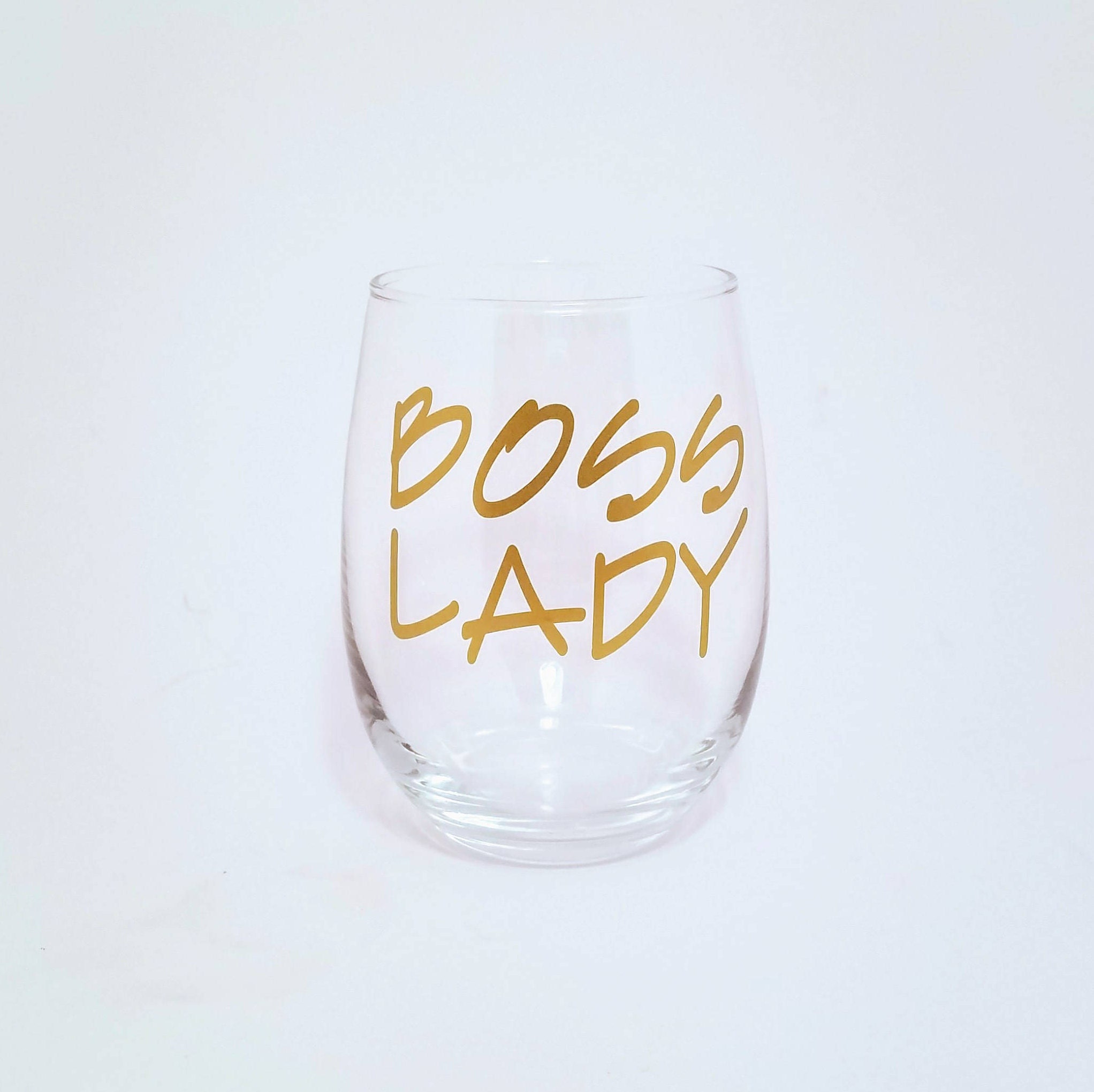 Boss Lady Boss Lady Glass Boss Gift Boss Babe Boss Lady - Etsy