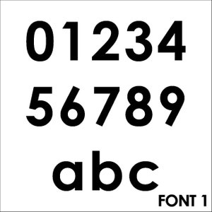 Cool Modern 3D Stand Out House Number Door Sign Laser Cut Matte Acrylic ...