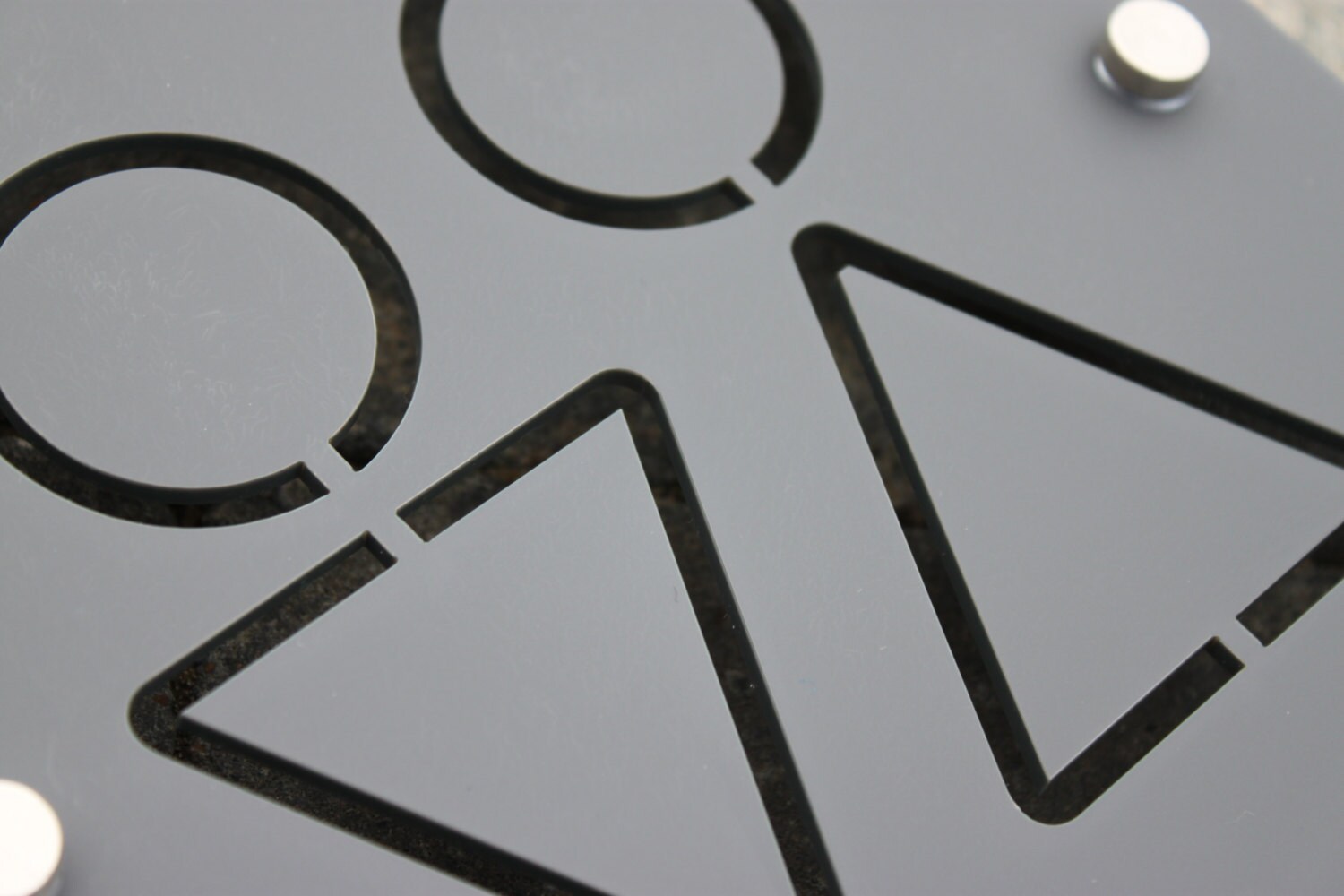 Modern Toilet Sign for Bathrooms and Homes Large Square Plaque - Etsy UK