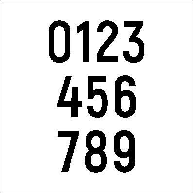 NEW Illuminated Modern House Number Sign With Low Voltage LED - Etsy UK