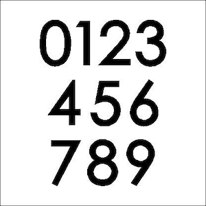 NEW Illuminated Modern House Number Sign With Low Voltage LED 30 X 15 ...