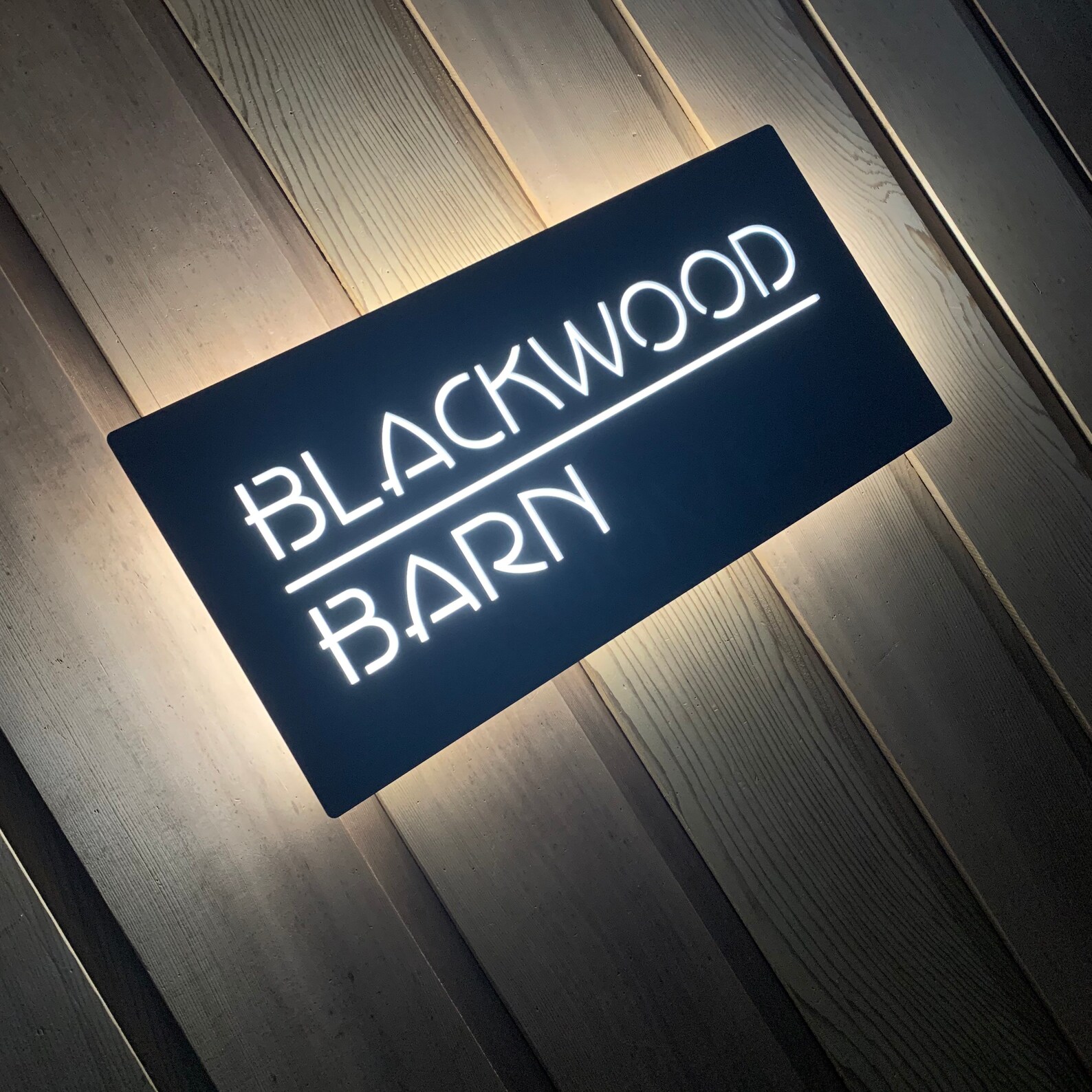 Back-lit LED House Number Sign Large Size 40 X 20 Cm | Etsy