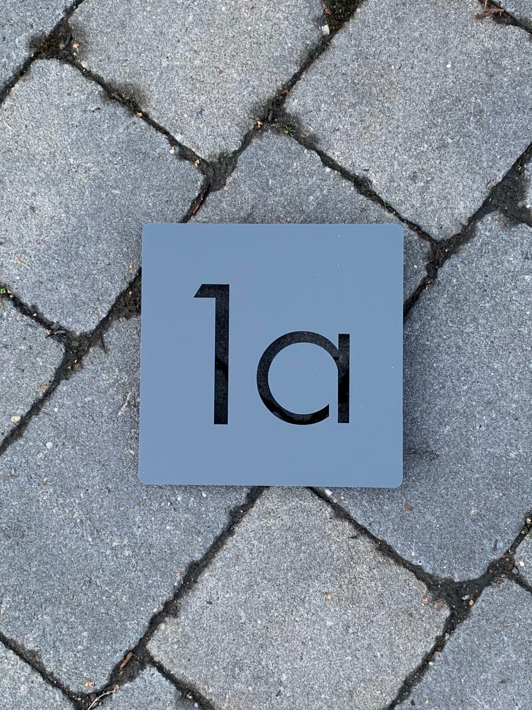 Moderne huis nummer deur teken 15 x 15 cm originele en unieke | Etsy ...