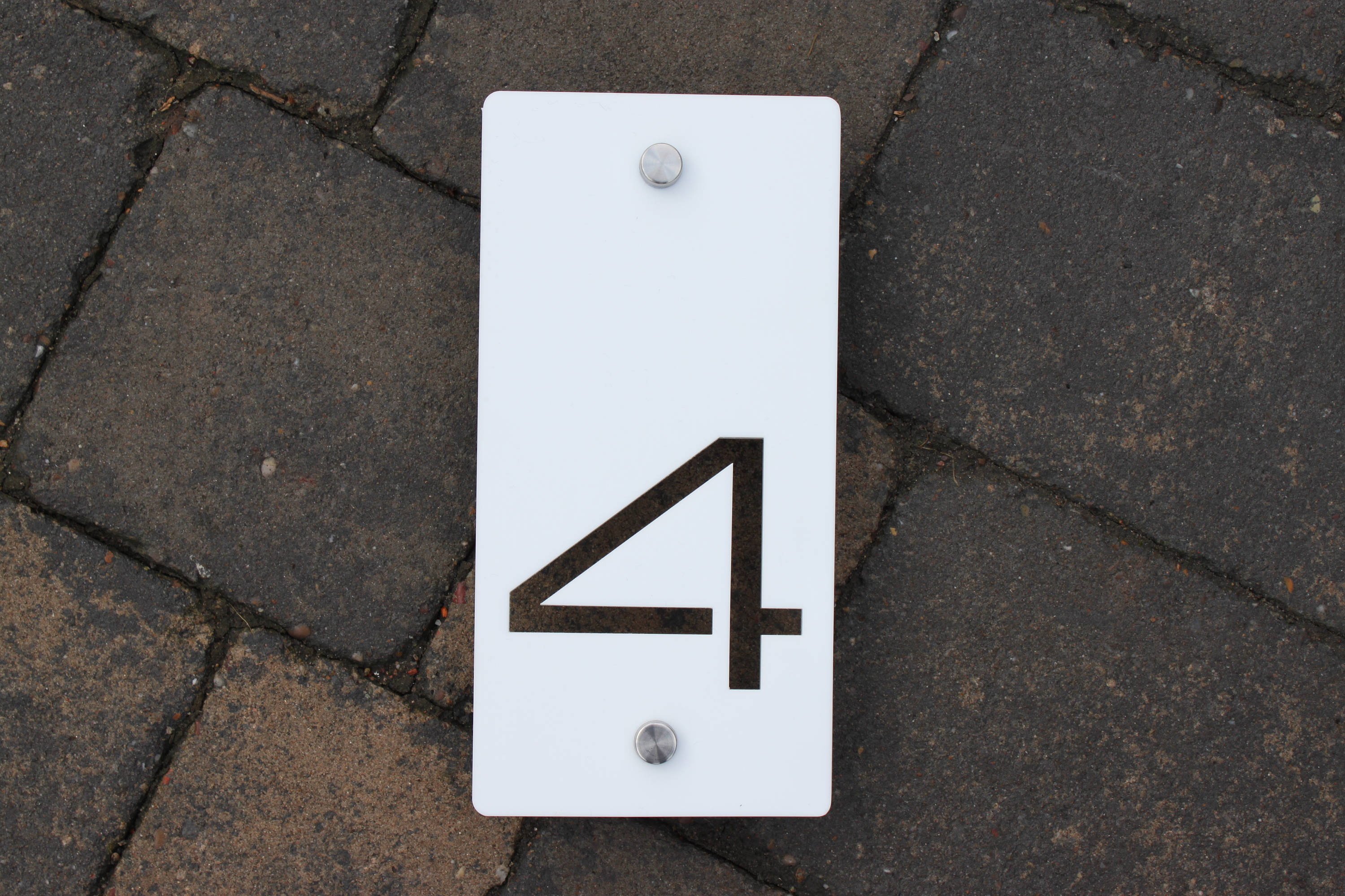 House Number Door Sign 100mm X 200mm X 5mm Original and Unique | Etsy