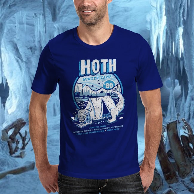Hoth Winter Camp T-shirt Unisex Women Kids Awesome | Etsy