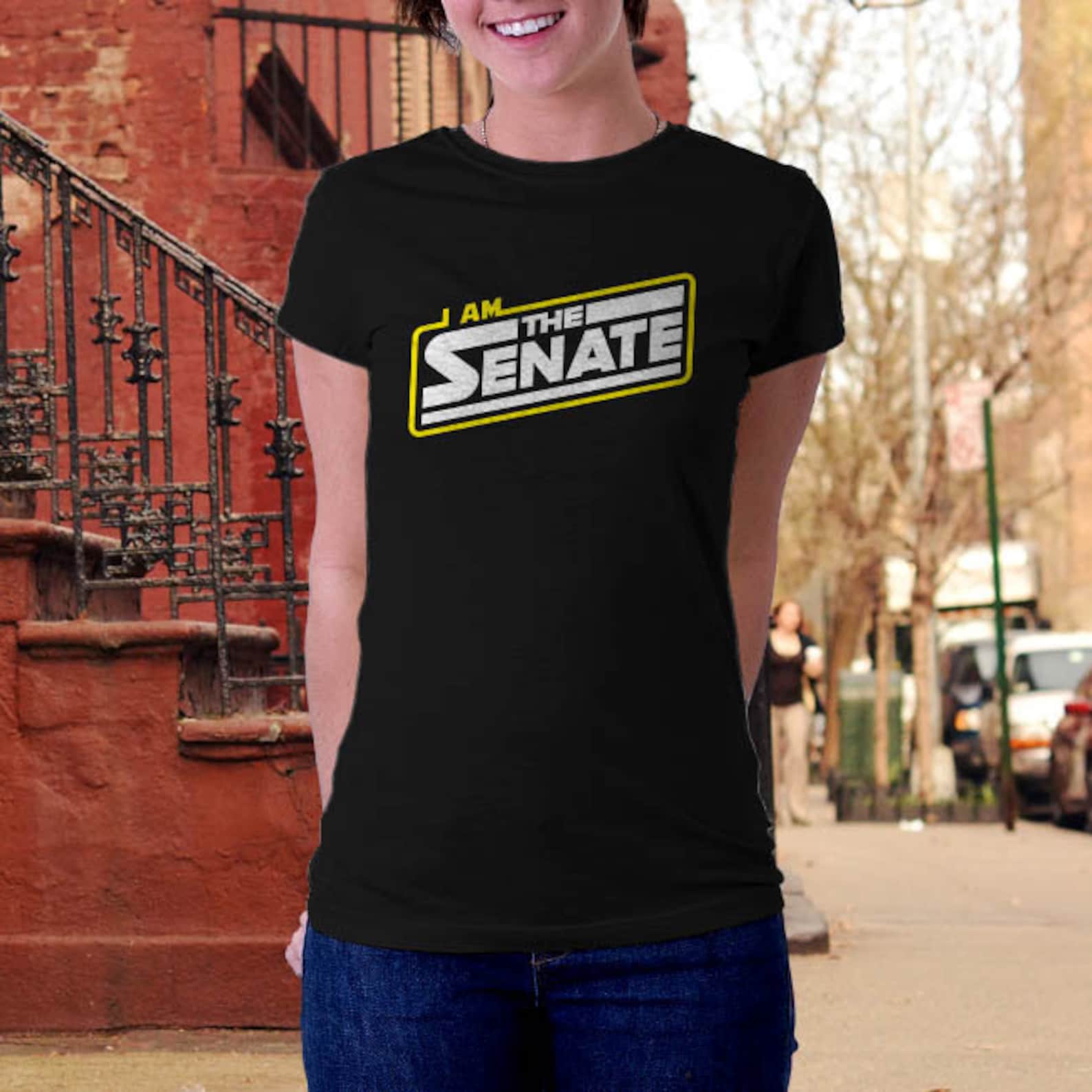 I Am the Senate T-shirt | Unisex - Women - Kids | Awesome Geek Movie ...
