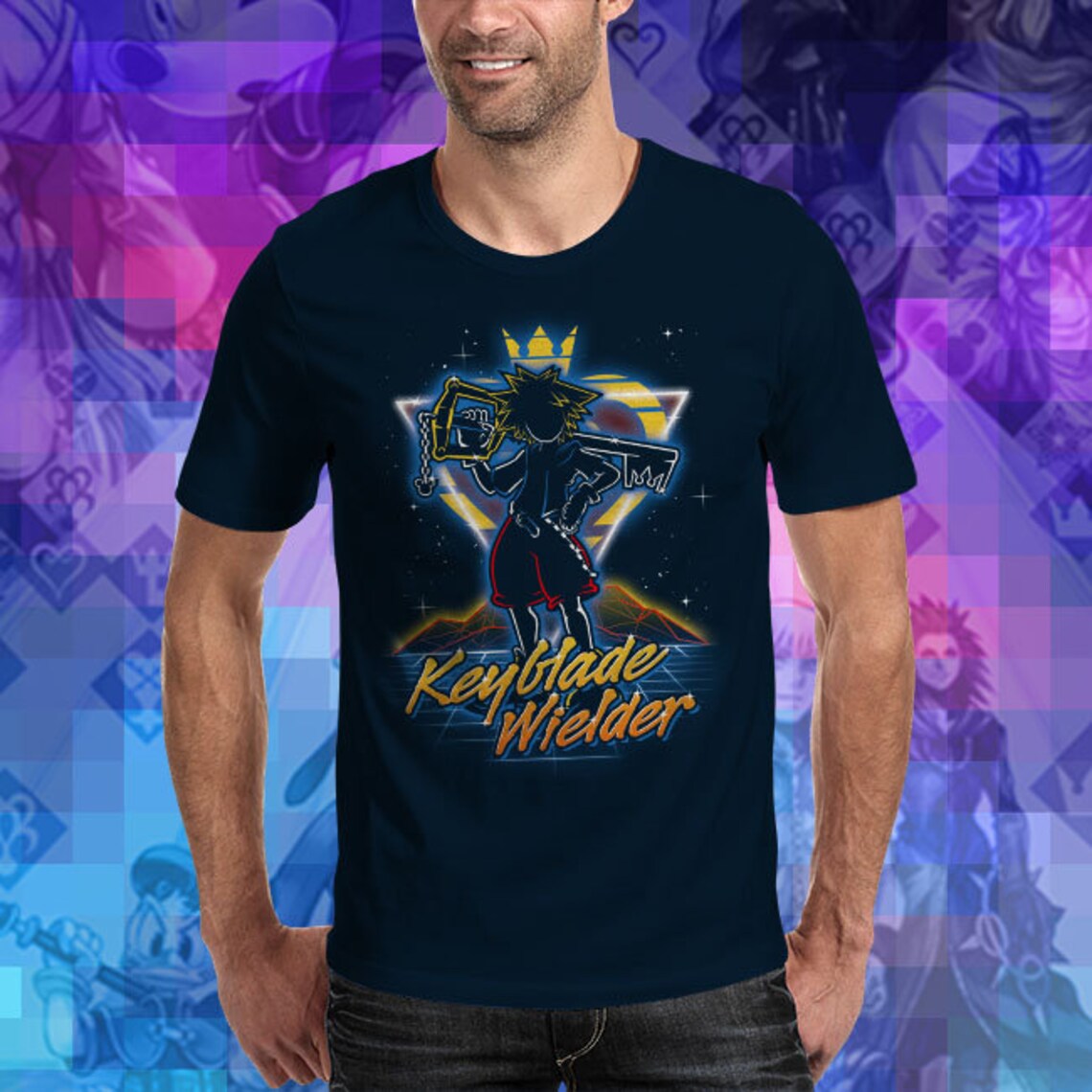 Retro Keyblade Wielder T-shirt Unisex Women Kids - Etsy