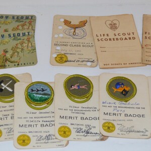 Vintage Boy Scout/cub Scout Memorabilia - Etsy
