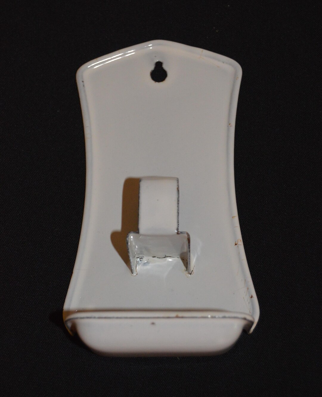 Vintage Enamelware 6" Hanging Razor/brush Shelf for Shaving in the ...