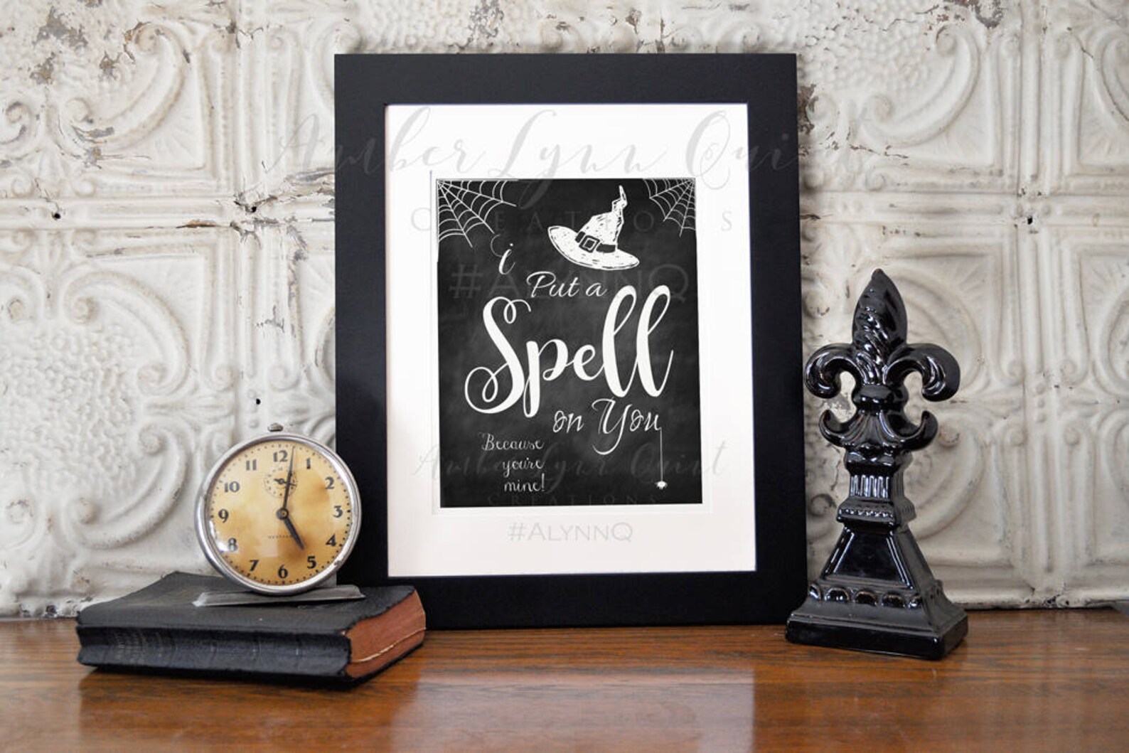 Hocus Pocus Chalkboard Printable I Put a Spell on You - Halloween Hocu ...