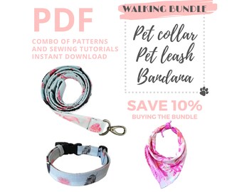 PDF Sewing Tutorials and Patterns of Dog Accessories: Pet | Etsy