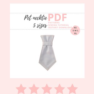 Pet Neck Tie and Bow Instructions / Dog Collar Accessories Patterns ...