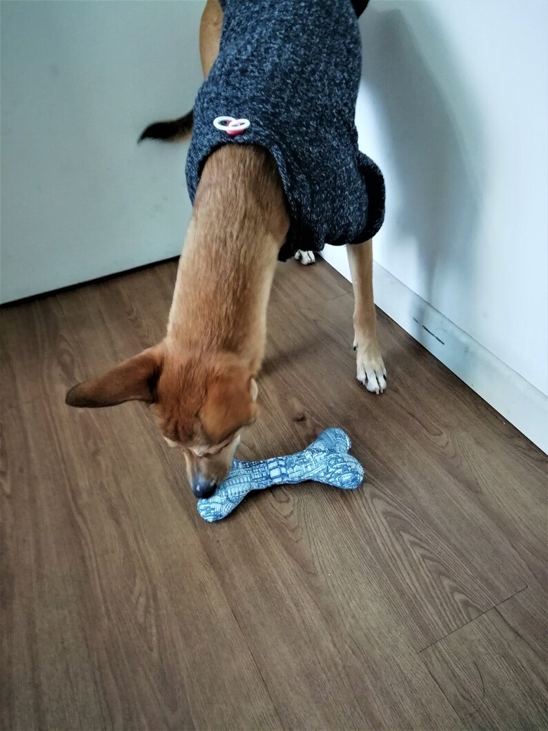 Dog Bone Toy Tutorial and 2 PATTERNS/ Plush / Pet Toy Pattern | Etsy