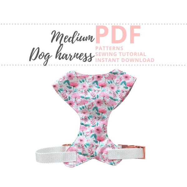 Dog Harness Sewing Pattern - Etsy