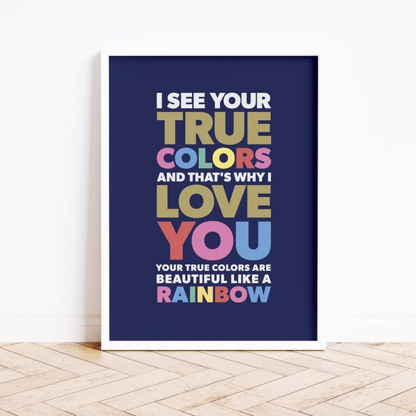 True Love Print - Etsy