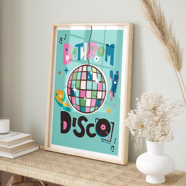 Rainbow Bathroom - Etsy