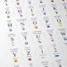 Phonetic Alphabet, Morse Code, Maritime Signal Flag Giclée Print paper ...