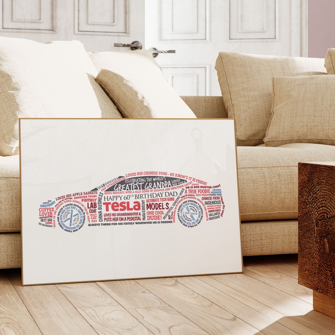 Personalized Car Word Art Custom Vehicle Wall Art Choose - Etsy UK