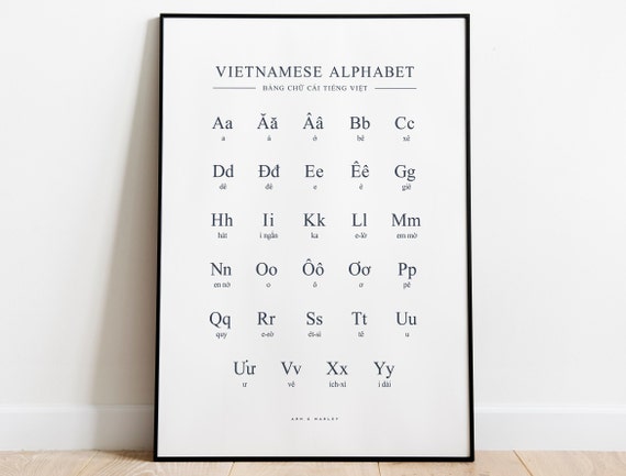 Vietnamese Language Chart