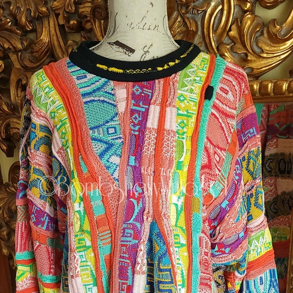 Coogi Sweater - Etsy