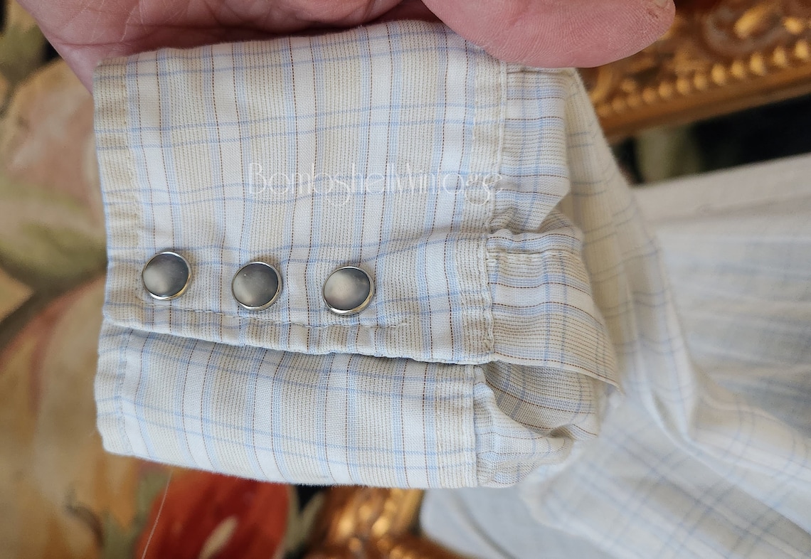 Vintage 70's Mens Dee Cee Brand Pale Plaid Western Shirt - Etsy