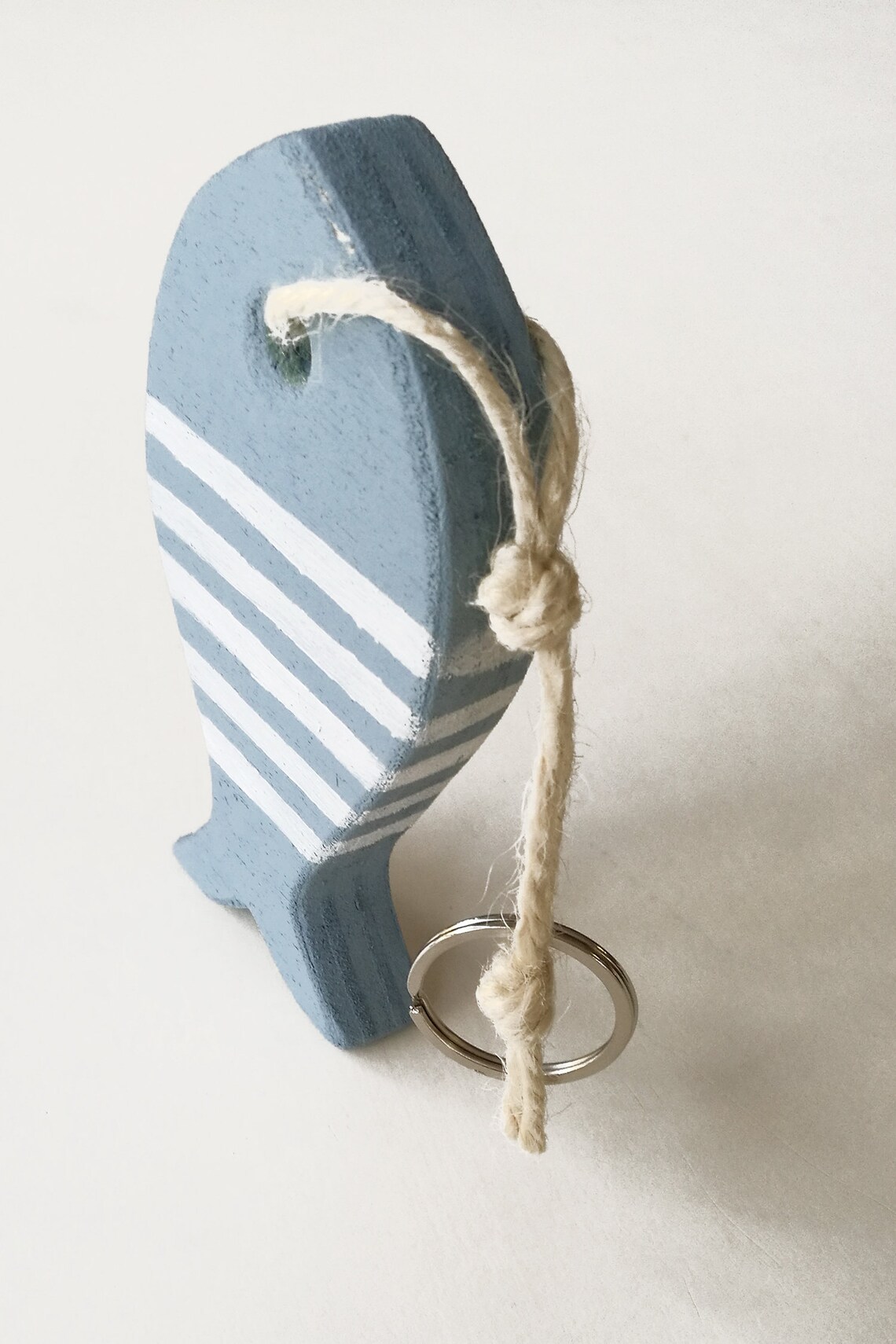 Keychain FISH Keyring.Fish Fish Wooden Fish | Etsy