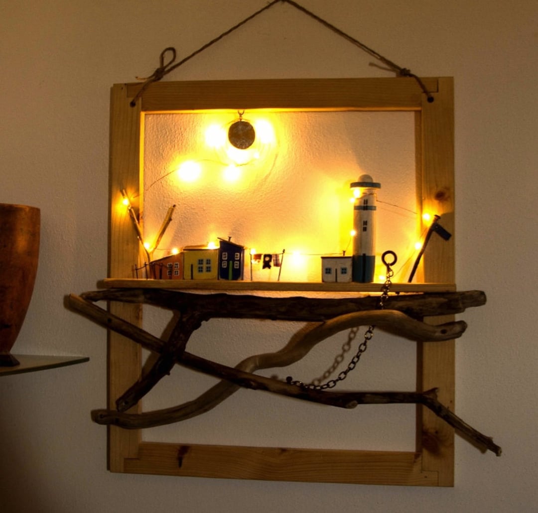 Lighthouse Framework, Wooden Frame, Home, Wooden House, Cornice, Frame ...