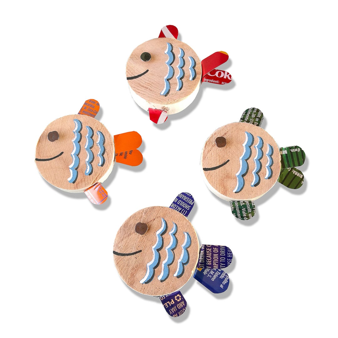 Fish Magnet, Wooden Fish, Fish, Magnet, Magnet, Magnet, Fridge Magnet ...