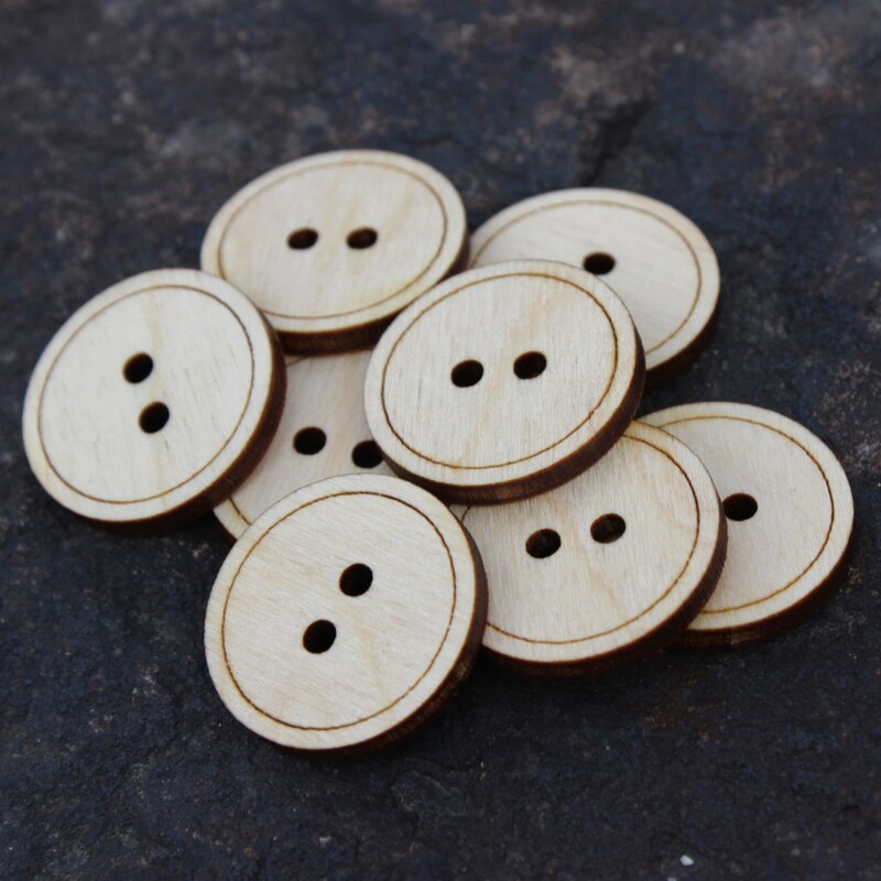 Laser Cut Button - Etsy