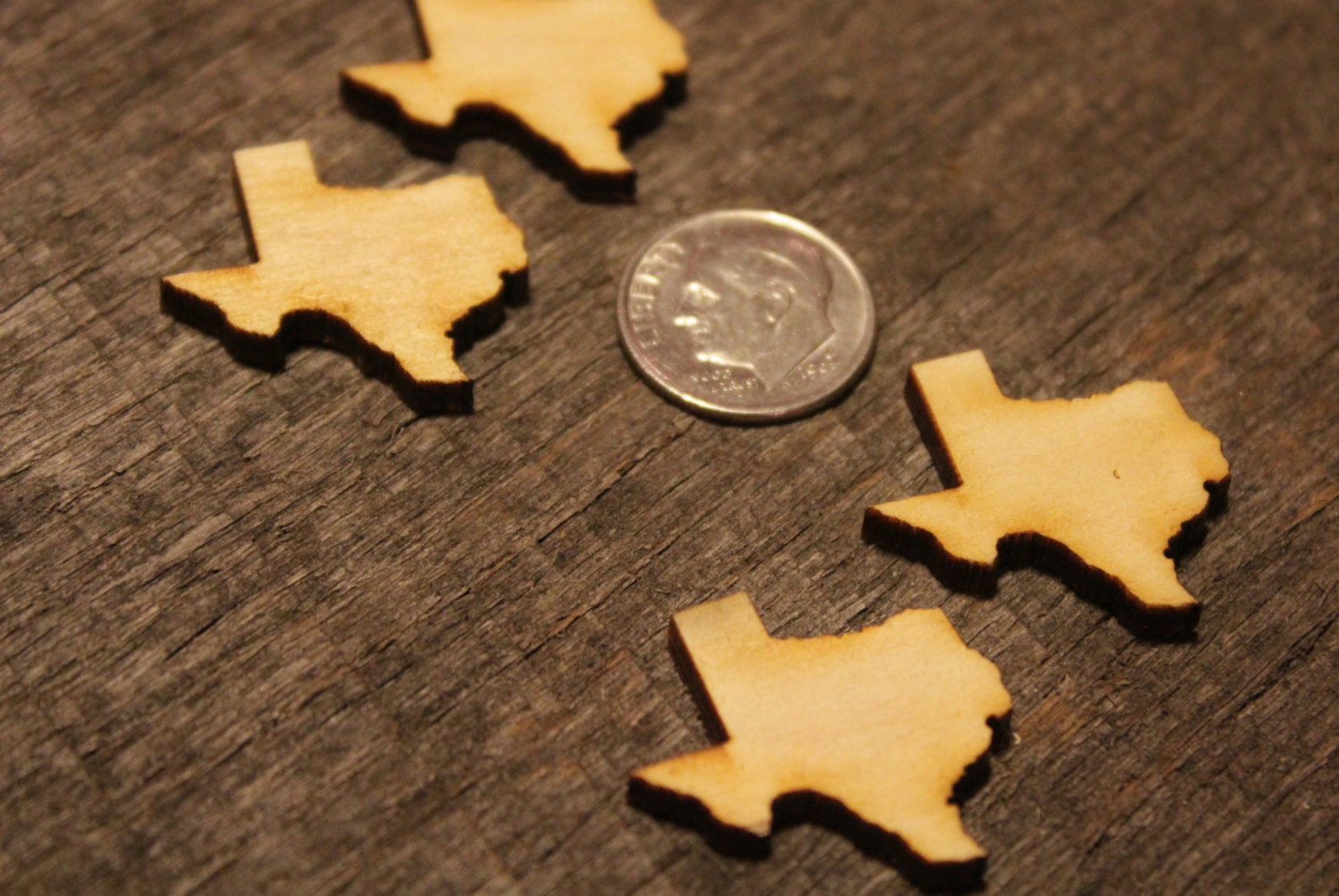 Set of 2 1 Texas Cut Outs DIY Earring Supplies | Etsy