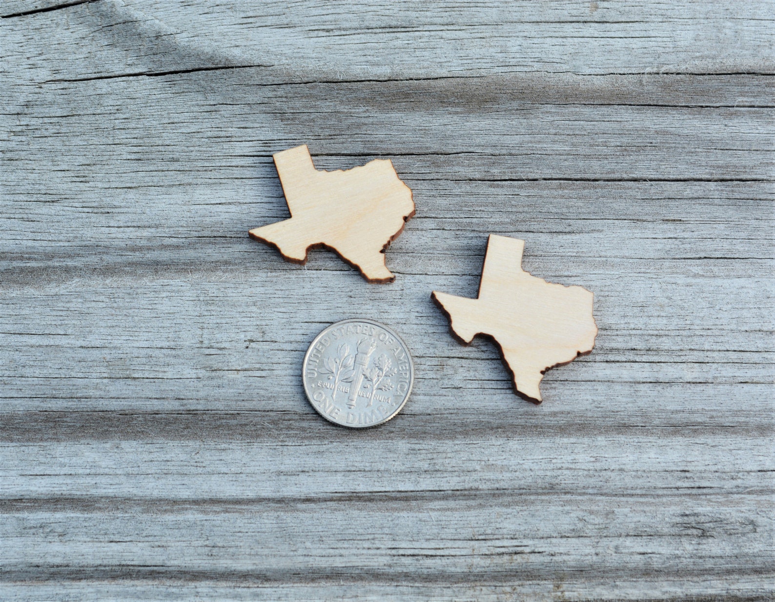 Set of 2 1 Texas Cut Outs DIY Earring Supplies | Etsy