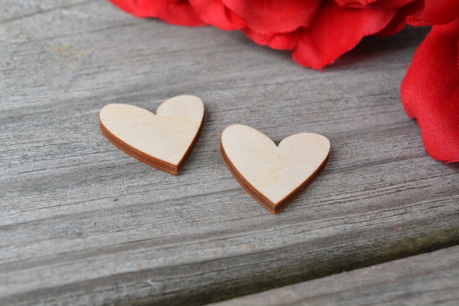 1" Whimsical Heart Cutouts, Heart Cut Outs, Small Heart Cutouts, Heart ...