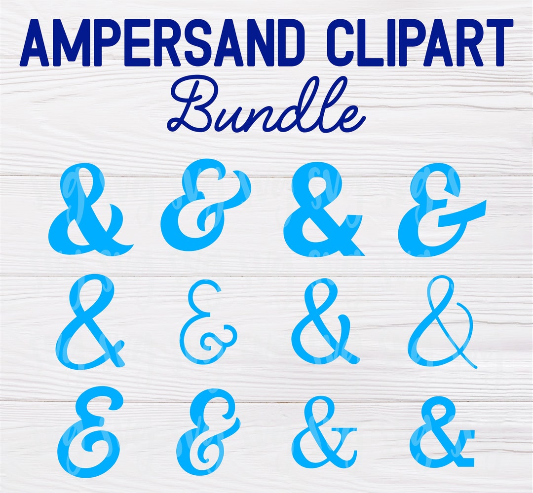 Svg, Dxf, Eps Files | Ampersand Svg, Ampersand Dxf, Ampersand Craft ...