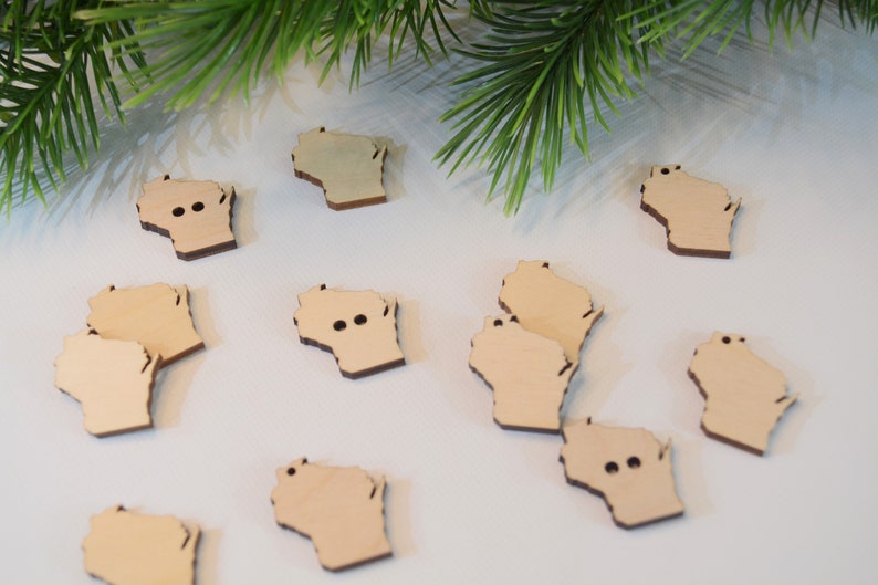 1" Wisconsin Cutouts, Wisconsin Cut Outs - DIY Earring Supplies ...