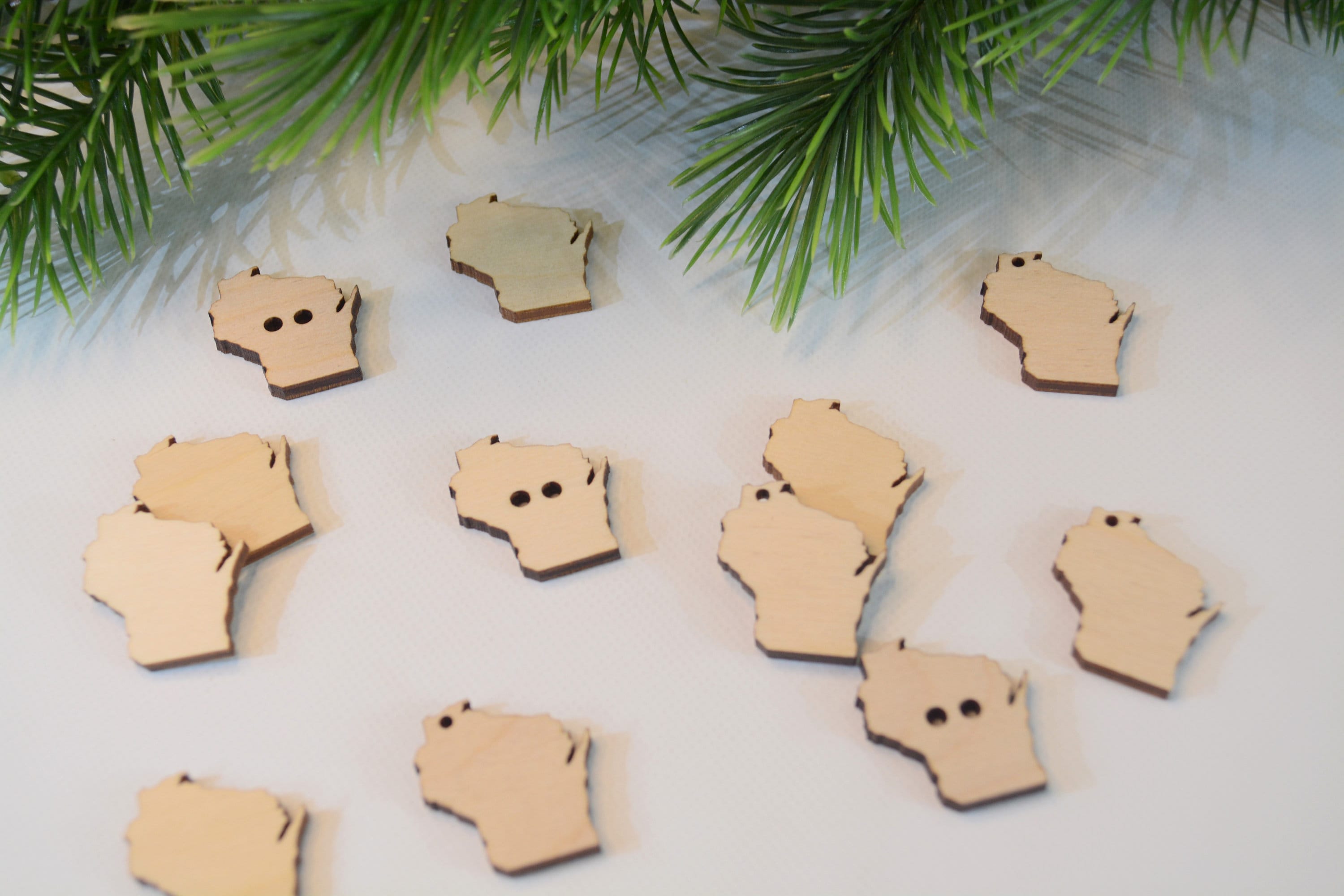 1" Wisconsin Cutouts, Wisconsin Cut Outs - DIY Earring Supplies ...