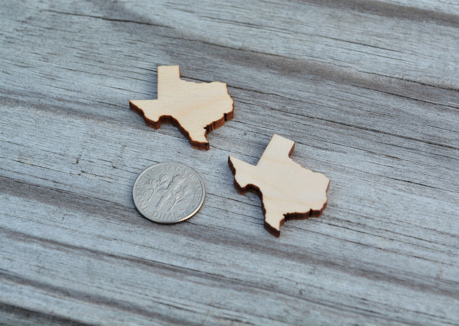 Set of 2 1 Texas Cut Outs DIY Earring Supplies | Etsy