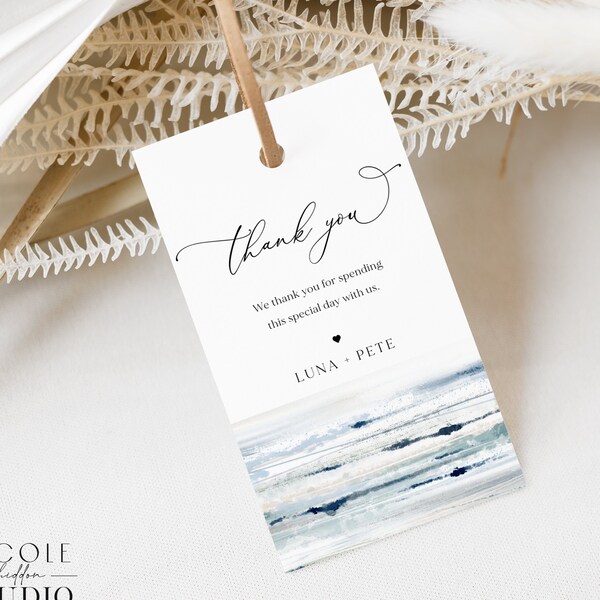 Nautical Favor Tag - Etsy