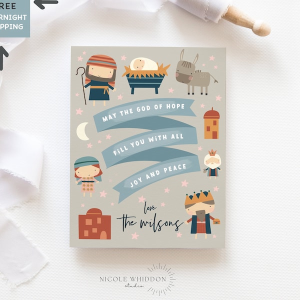 Personalized Non Photo Christmas Cards - Etsy