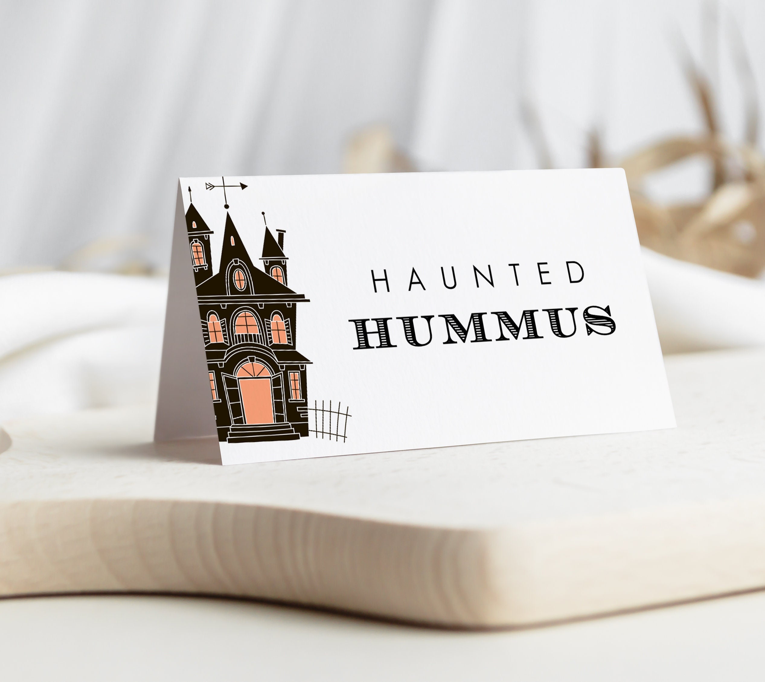 Spooky Food Labels INSTANT DOWNLOAD Haunted House Table - Etsy