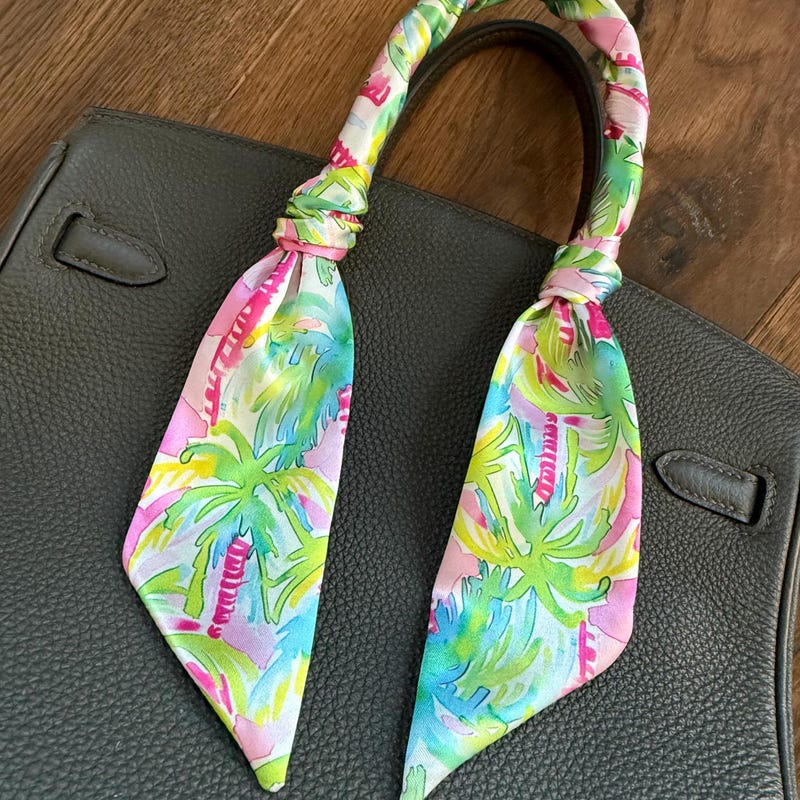 Scarf Silk Pink Designer - Etsy