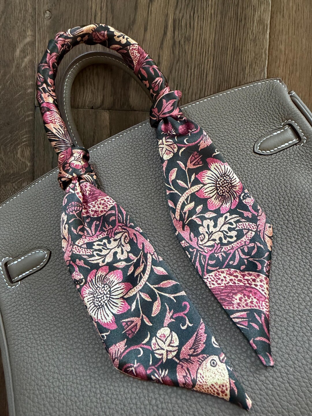 William Morris Royal Red Orange Black Strawberry Thief Textile Floral ...