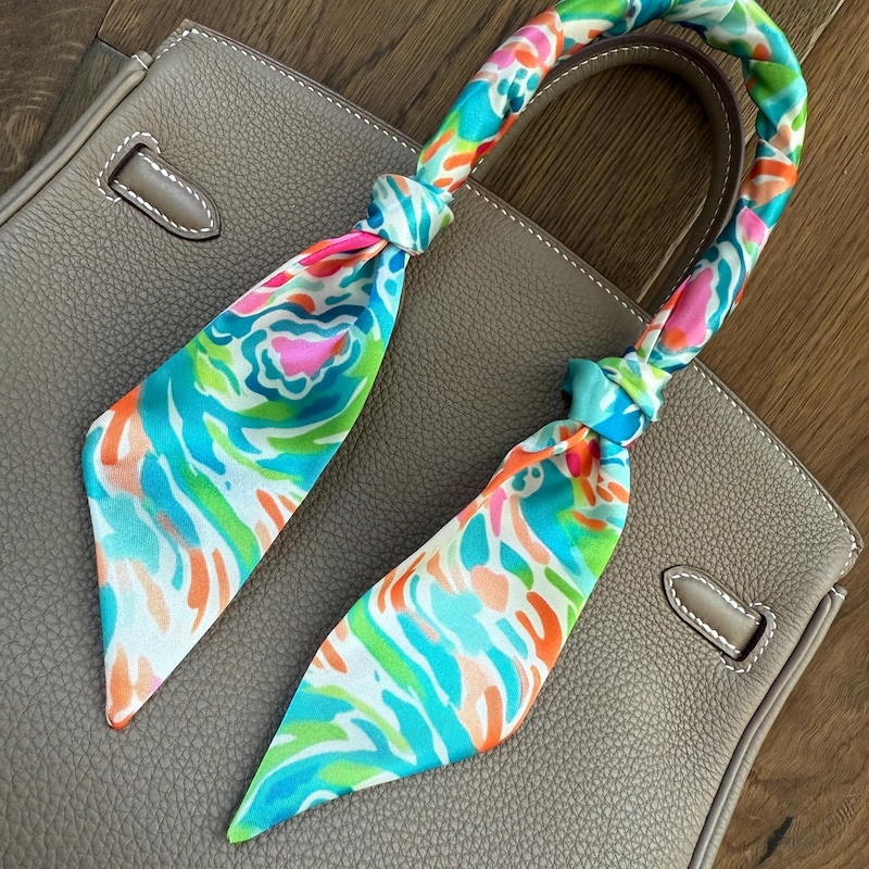 Neon Bright Green Scarf - Etsy